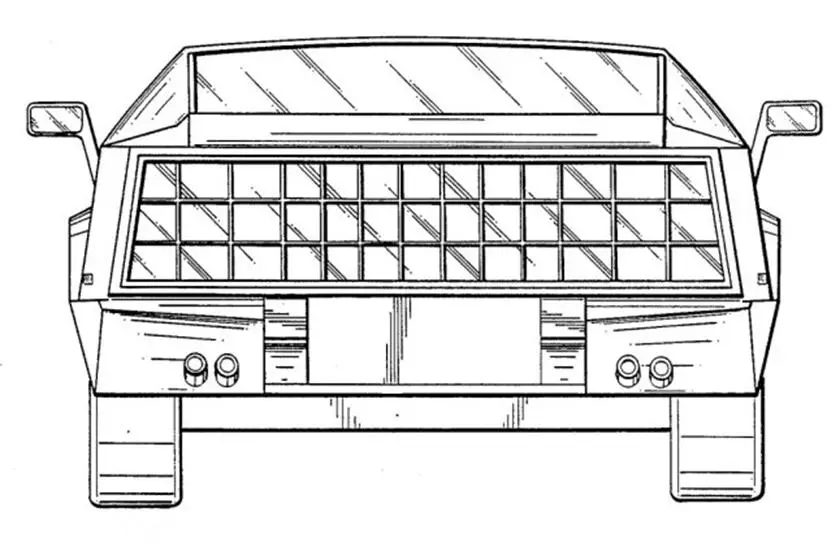 La patente de Tesla revela la inspiración detrás del diseño loco de Cybertruck 10031_2