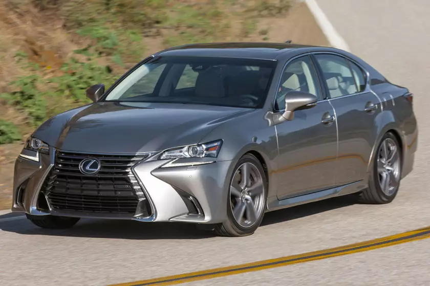 2016-2020 Lexus GS Driekwart Linksvoor Zijaanzicht