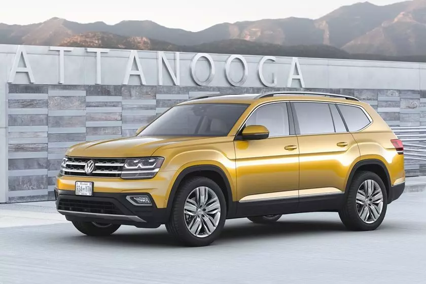 L-Aqwa Minivan Alternattivi Tal-2018: Volkswagen Atlas 10274_12