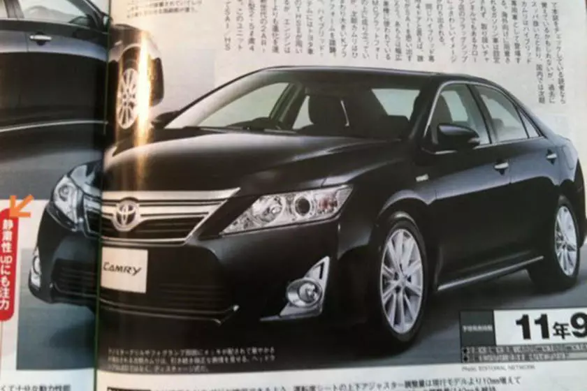 Zbulohet tregu japonez i Toyota Camry 2012?