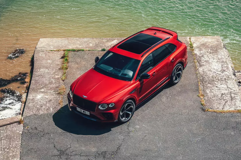 Bentley Bentayga S 2022 Vue de dessus