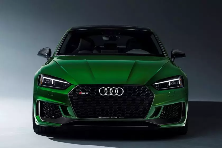 2019 m. „Audi RS 5 Sportback“ padidina prispaudimo jėgą, naudodamas šį tvarkingą triuką 10732_1