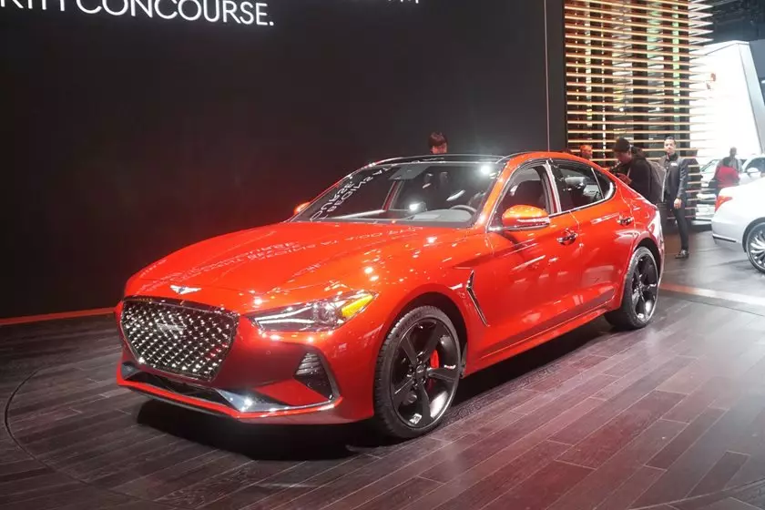 2019 Genesis G70 ag Teacht I Nua-Eabhrac Chun An 3-Sraith BMW a chomhrac 10745_6