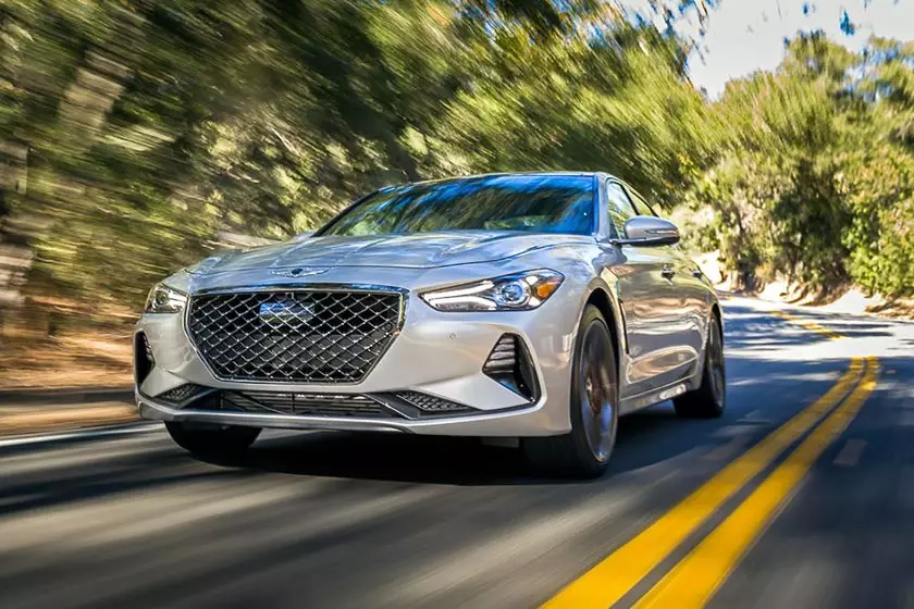 2019 Genesis G70 ag Teacht I Nua-Eabhrac Chun An 3-Sraith BMW a chomhrac 10745_9