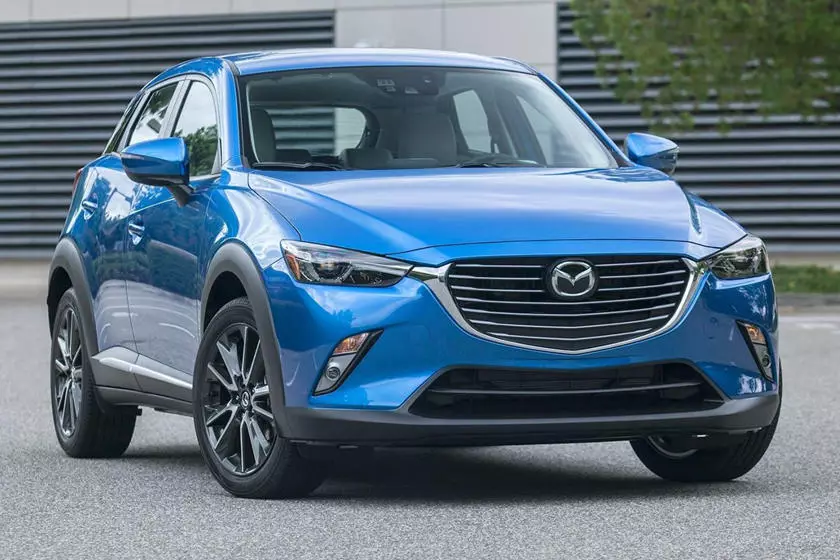 2016-2018 Mazda CX-3 að framan