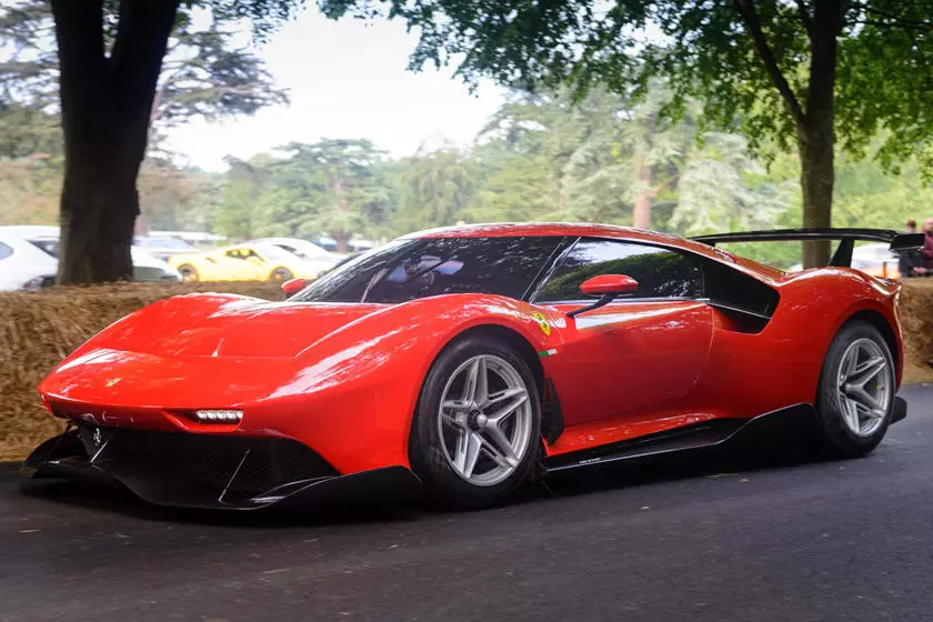 Ferrari P80/C Yana Haɓaka Jikinsa Mai Magana A Goodwood 11220_1