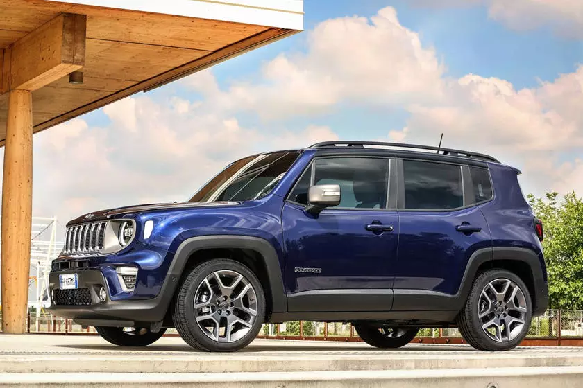 نمای جانبی Jeep Renegade 2019-2020