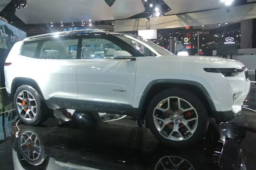 Jeep Yuntu Concept falt yn Shanghai sûnder kâns om nei Amearika te kommen