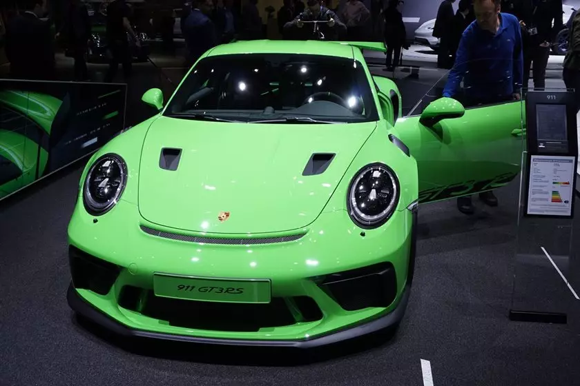 Porsche 911 GT3 RS Yw'r Car Chwaraeon Bach Hapusaf Yn Genefa 11618_5