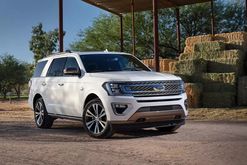 Aspecto frontal de la Ford Expedition 2018-2021