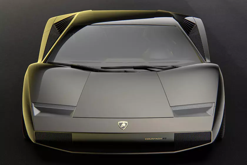 Lamborghini Countach 50 Concept သည် Retro Perfection ဖြစ်သည်။ 12103_6