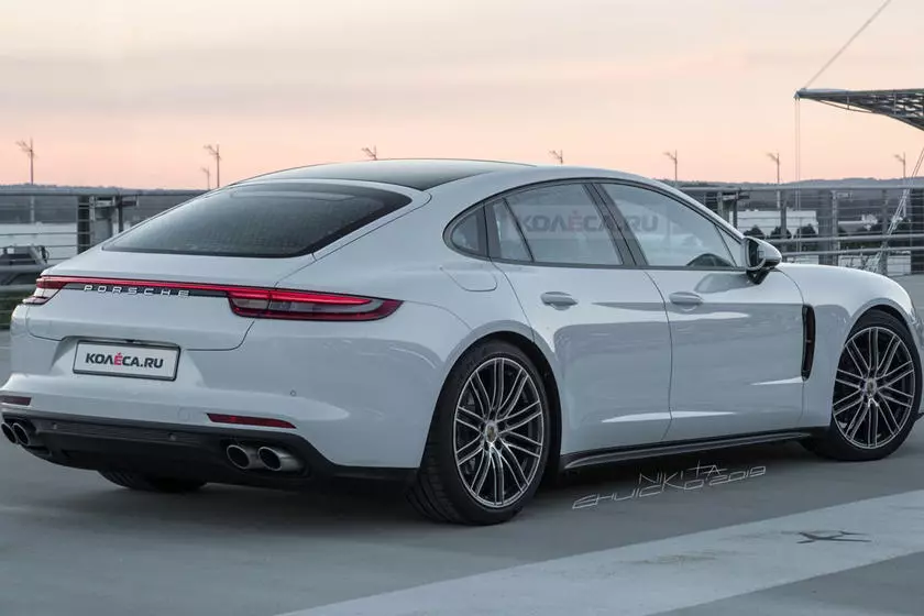 Verfrisde Porsche Panamera kan 911-geïnspireerde veranderinge hê 12173_2