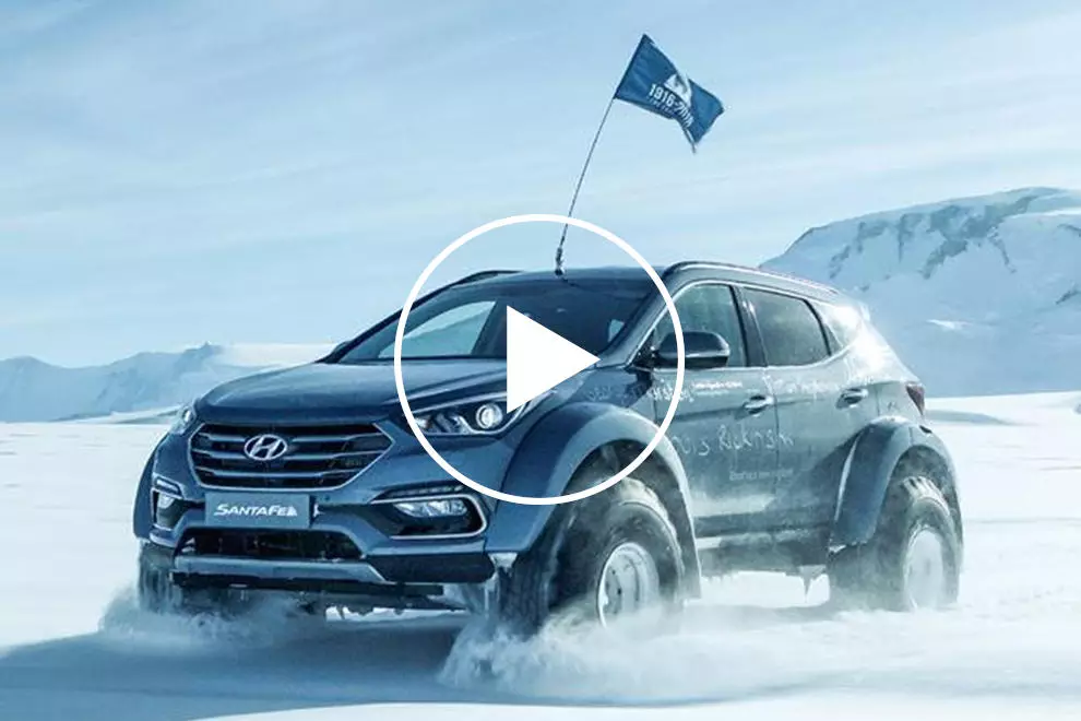 Wannan Hyundai Santa Fe Mai Karfin Diesel Ya Ci Antarctica
