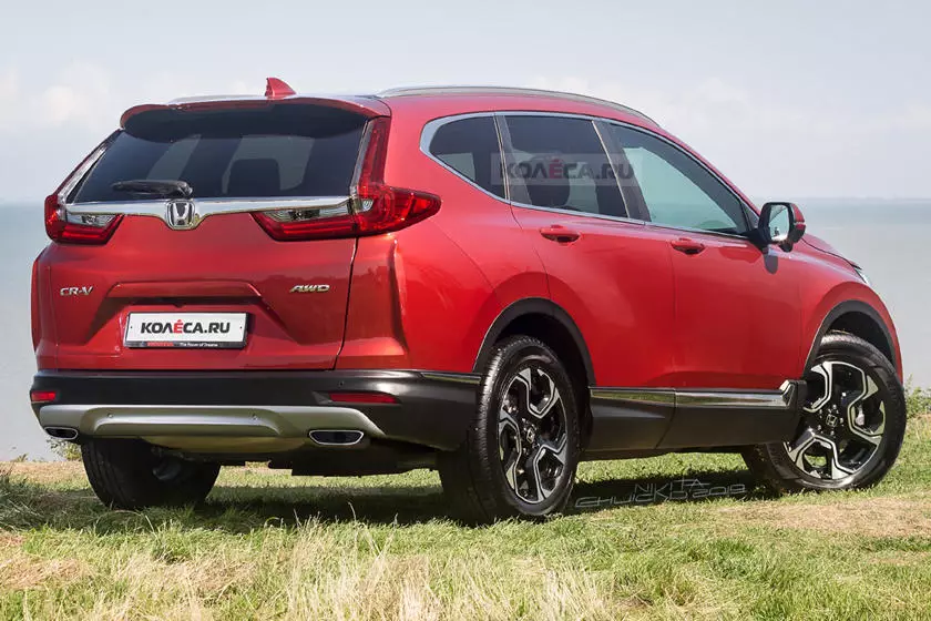 Slik vil den oppdaterte 2020 Honda CR-V se ut 12298_2