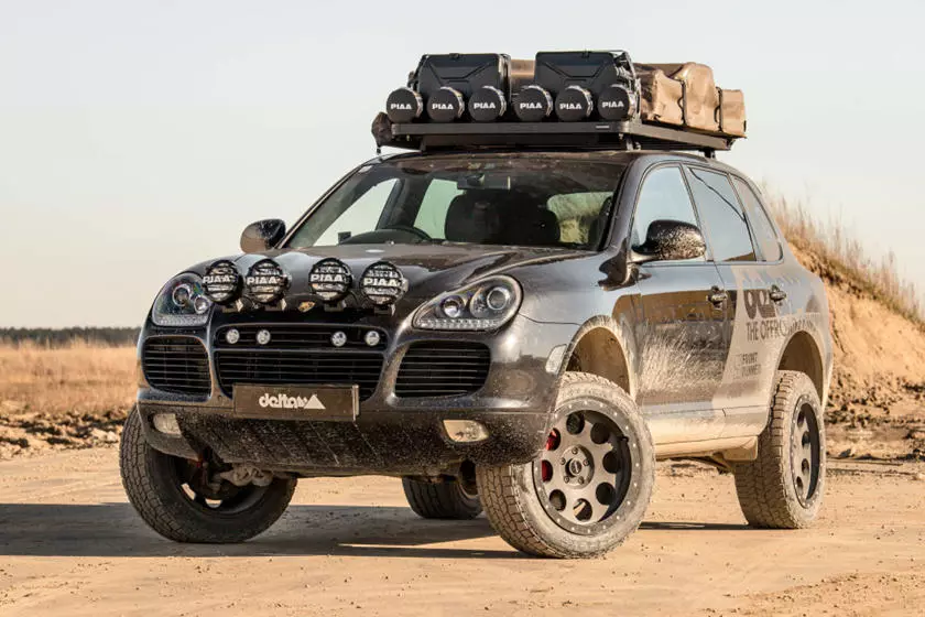 Porsche Cayenne Hardcore Off-Roaderə çevrildi 12348_5