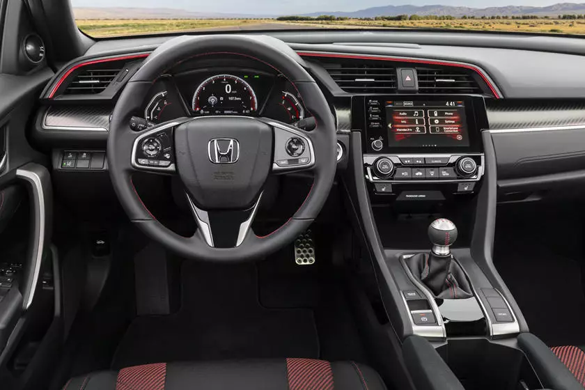 2019-2020 Honda Civic Si Sedan Dashboard