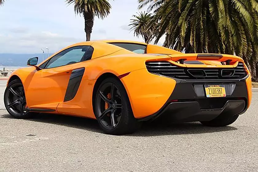 McLaren 650S Spider Iliharibika Saa Nne Tu Baada ya Kukodishwa 12796_6