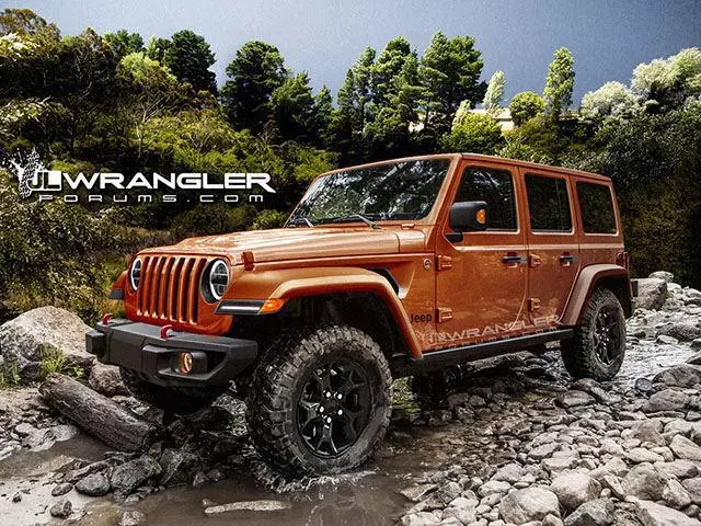 2018 Jeep Wrangler kommer sannsynligvis med The Renegades MySky-tak 1280_1