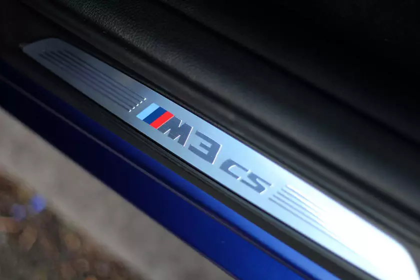 2018 BMW M3 CS טעסט דרייוו איבערבליק: שפּאָרן די בעסטער פֿאַר לעצטע 12860_10