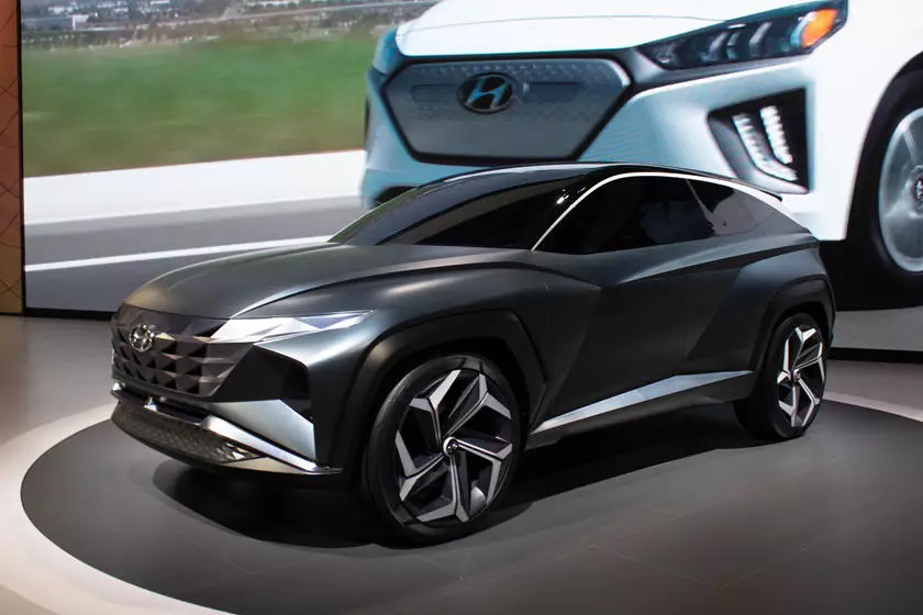 Тамоман нави Тюсон аз ҷониби Hyundai Vision T Консепсияи пешнамоиш дода шудааст 12892_1