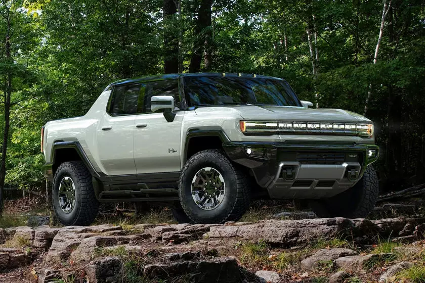 2022 GMC Hummer Урд өнцөг харах