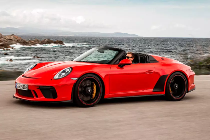 2019 Porsche 911 Speedster Front Angle View