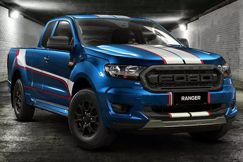 Ev Ford Ranger Sor, Spî û Şîn ne ji bo Amerîkayê ye 13295_8