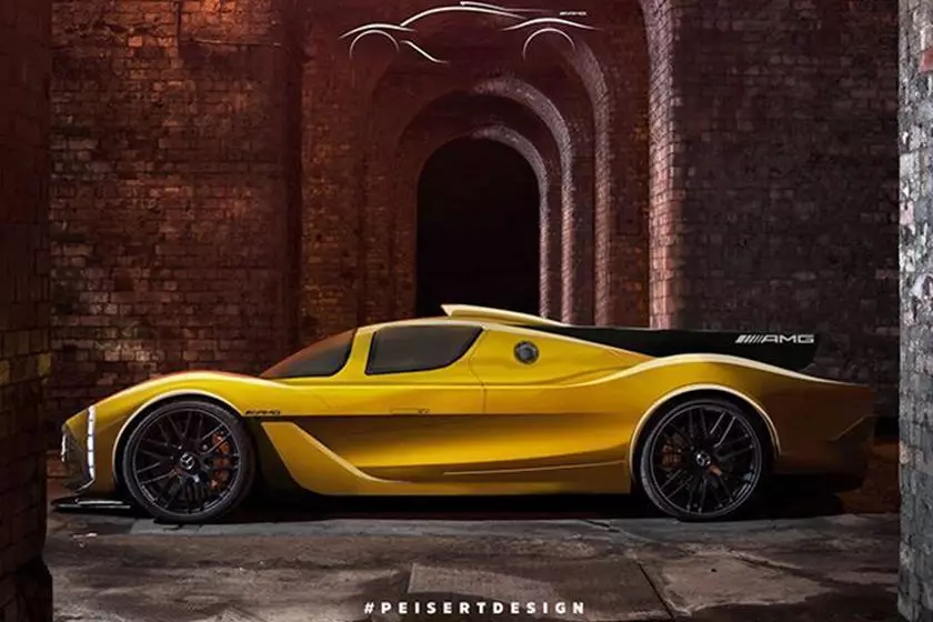 Iyo Mercedes-AMG Project Imwe Hypercar Ichava ne1,020 HP