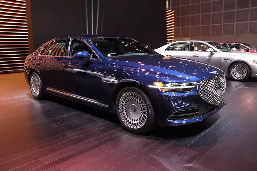 2020 Genesis G90 Eerste kyk-oorsig: vlagskip-sedan kry 'n uiterse opknapping 13510_1