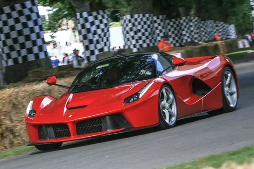 2017 Gudvud tezlik festivali Ferrari 70 yilligini nishonlash uchun