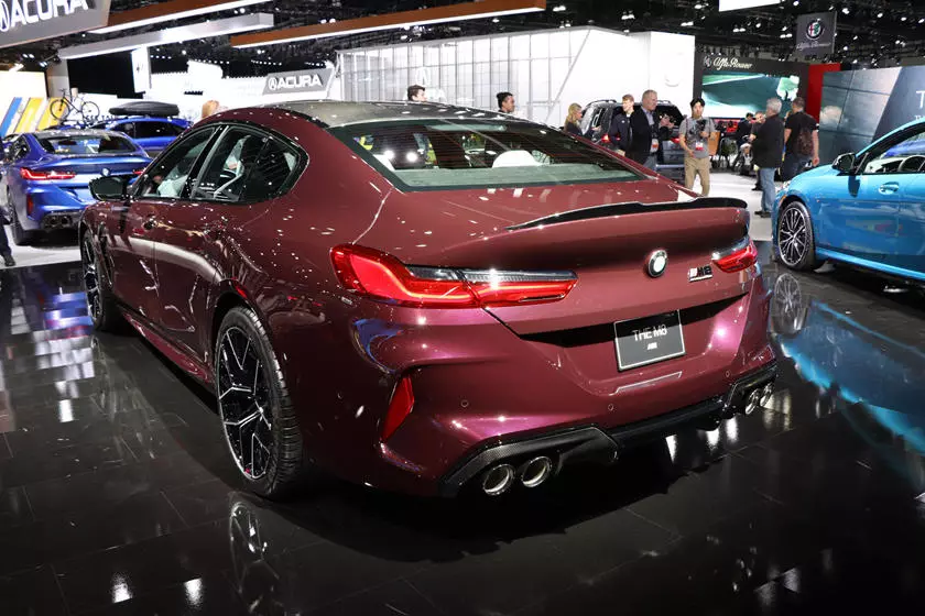 BMW nqa ib qho tshwj xeeb M8 Gran Coupe rau LA 13670_11