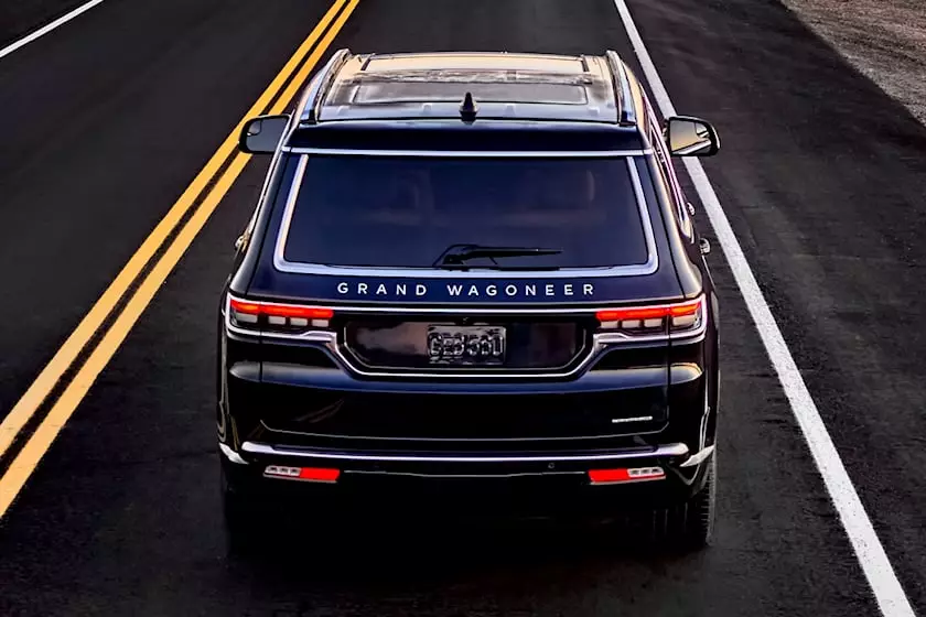 2022 Jeep Grand Wagoneer Top View