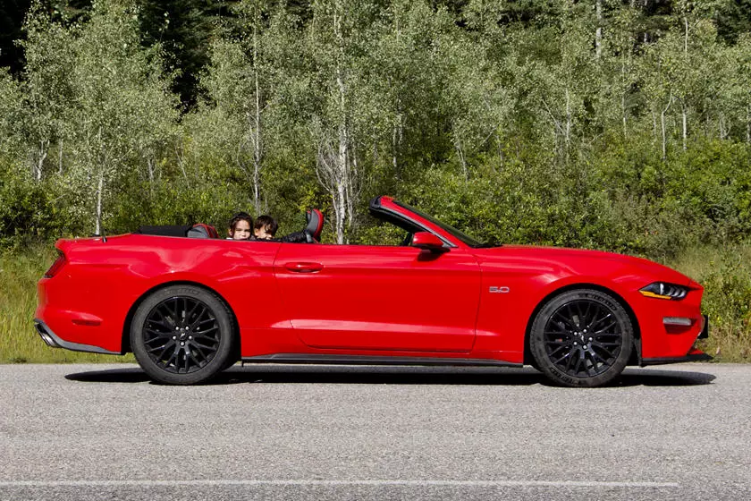 2018-2021 Ford Mustang GT Convertible Open Top