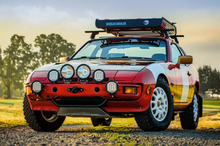 Einhver breytti Porsche 924S í róttækan rallýbíl 13890_1