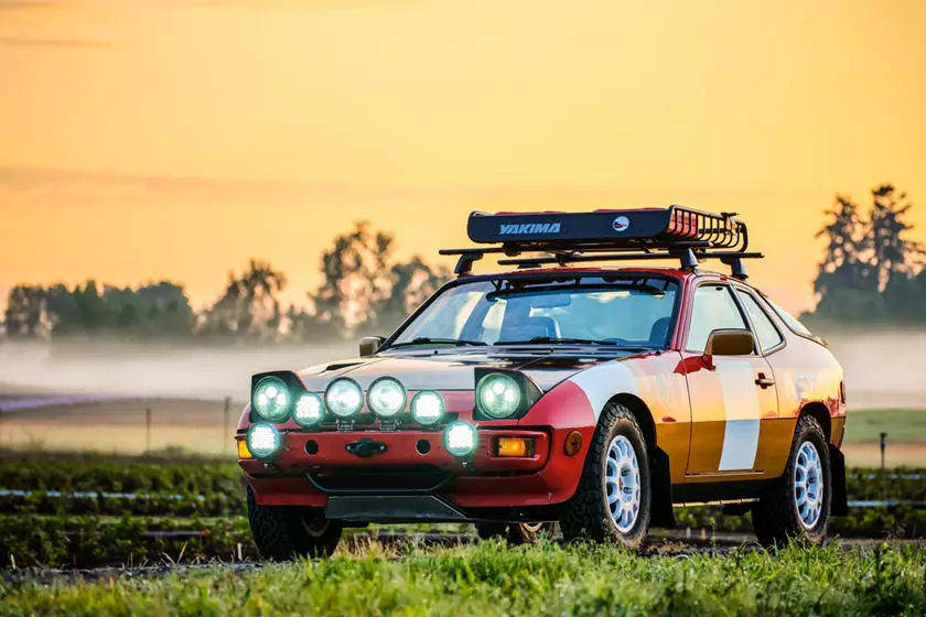 Einhver breytti Porsche 924S í róttækan rallýbíl 13890_12