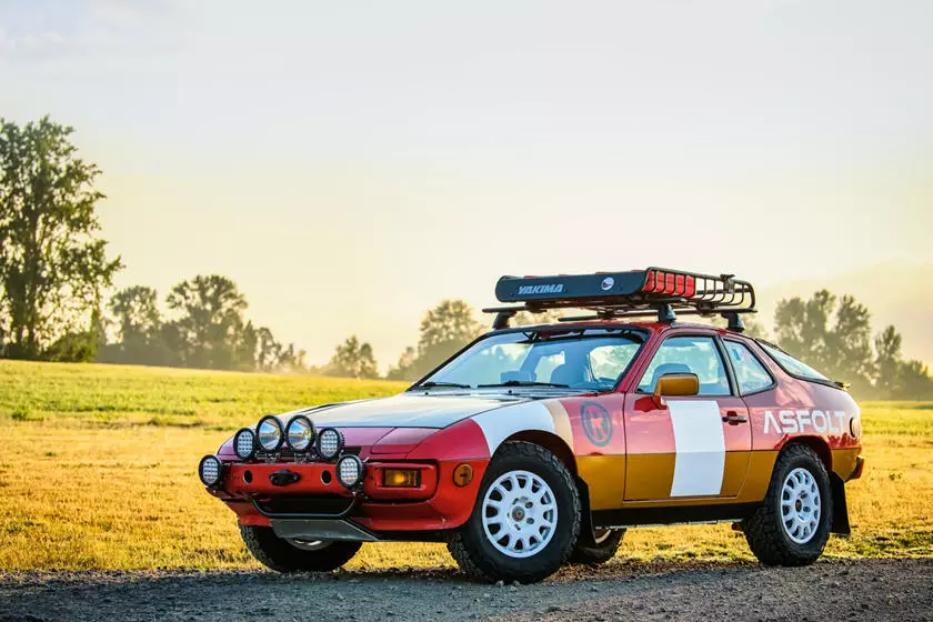 Einhver breytti Porsche 924S í róttækan rallýbíl 13890_7