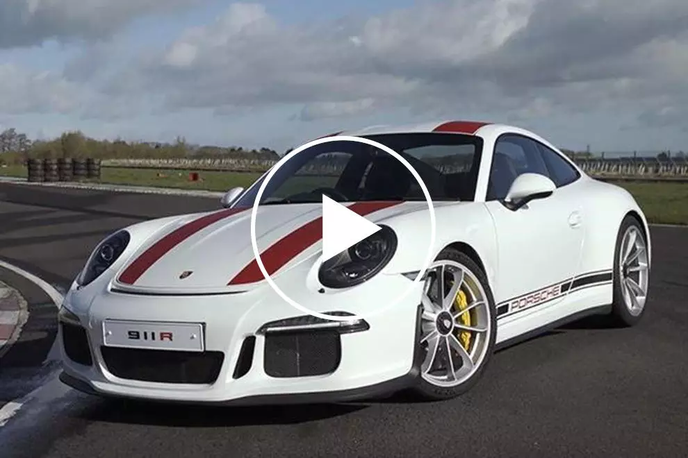 Porsche 911 R Montras Al Ni Kial Spuraj Aŭtoj Estas Ŝerco