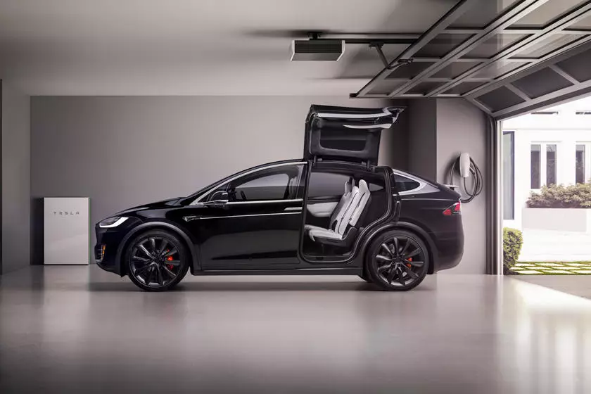 2016-2021 Tesla Model X Yan Görünüş