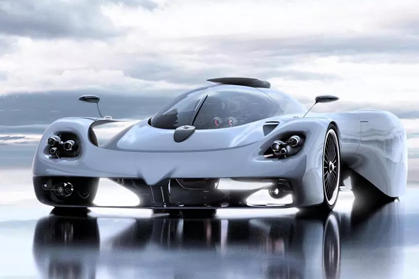 Le designer Mercedes-Benz présente la Pagani du futur 14370_1