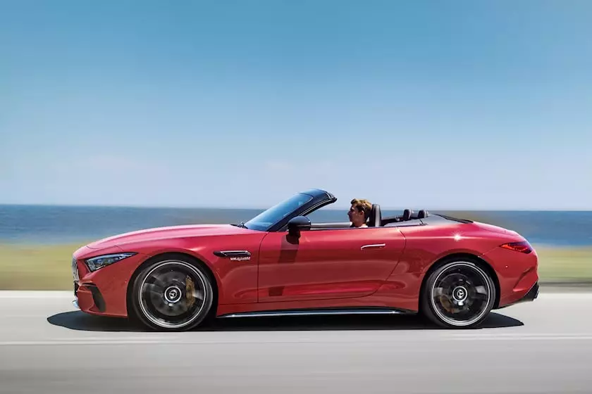 2022 Mercedes-AMG SL 63 Side View Driving