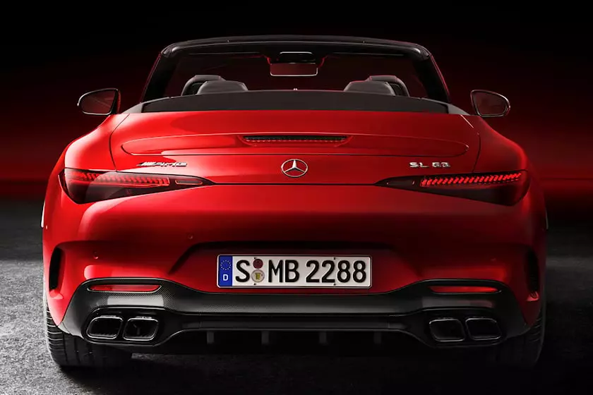 2022 Mercedes-AMG SL 63 Näkymä takaa