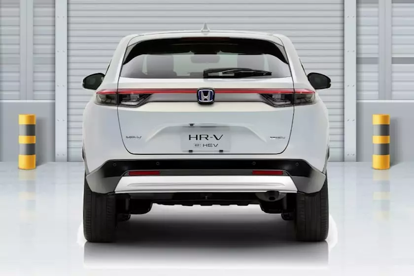 Pandangan Belakang Honda HR-V 2023