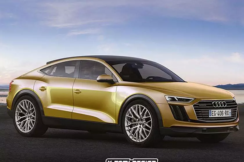 Audi Devas Fari Ĉi tiun Elegantan Q9 Concept Crossover Coupe