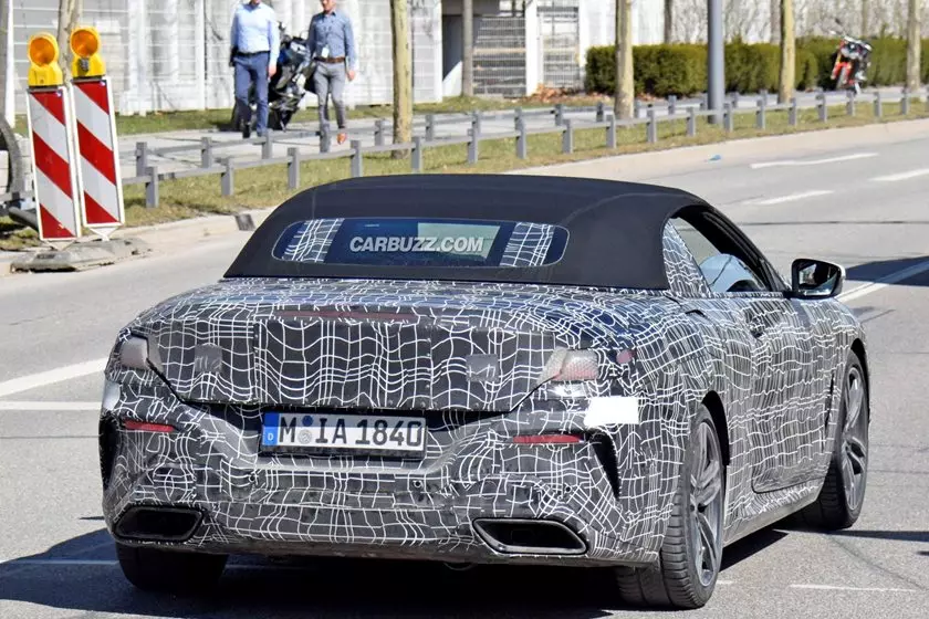 SPIED: Кийинки муундагы BMW 8 сериясындагы купе жана кабриолет Германияда кармалды 15243_10