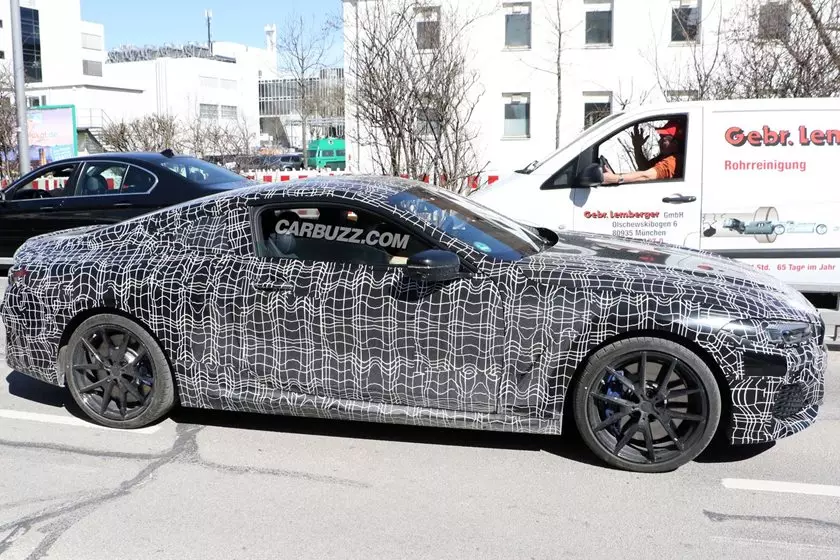 SPIED: Кийинки муундагы BMW 8 сериясындагы купе жана кабриолет Германияда кармалды 15243_14