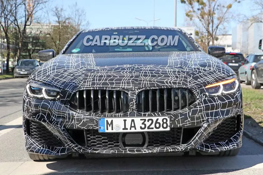 SPIED: Кийинки муундагы BMW 8 сериясындагы купе жана кабриолет Германияда кармалды 15243_20