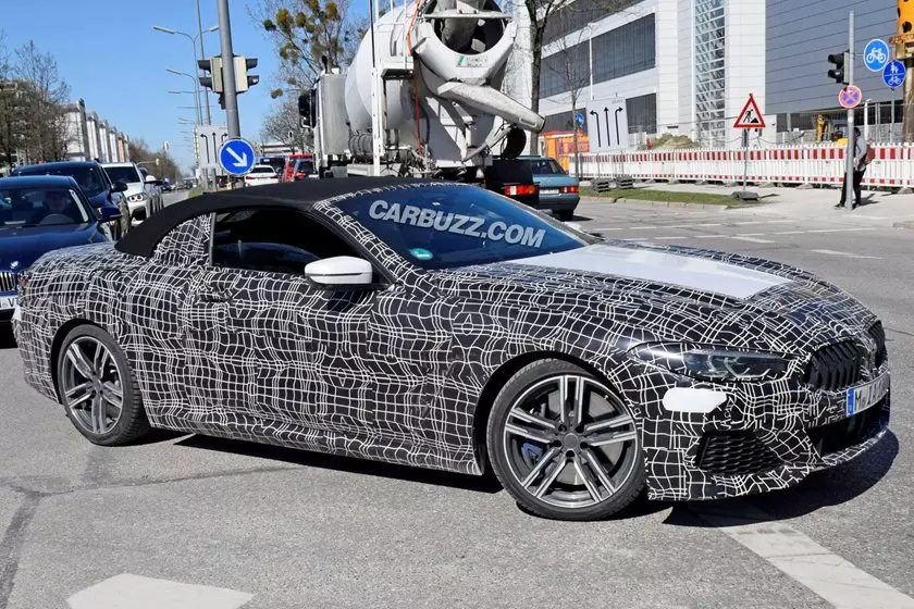 SPIED: Германияда жаңа буын BMW 8 сериялы купе және кабриолет ұсталды 15243_4