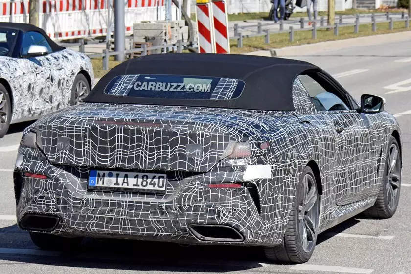 SPIED: Кийинки муундагы BMW 8 сериясындагы купе жана кабриолет Германияда кармалды 15243_9