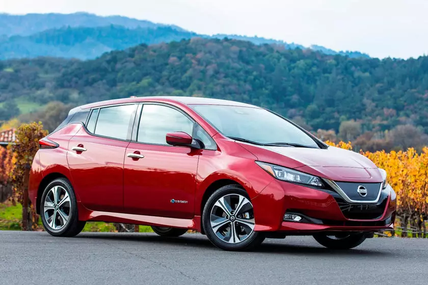 2018-2021 Nissan Leaf Front Angle View