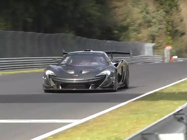 McLaren ena ea Monstrous P1 LM e ka Beha Rekote e Ncha ea Nurburgring Lap 1551_1